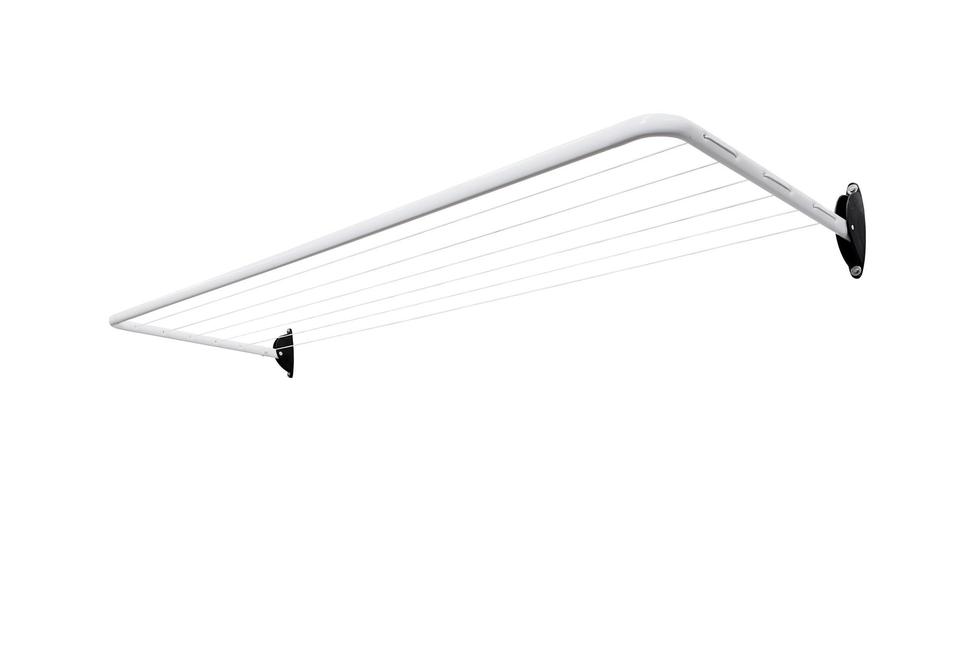 Retractaline. Swingline Slim Wall Mounted Folding Frame Clothesline