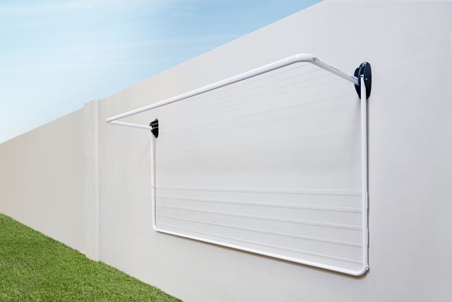 Retractaline. Swingline La Premier Double Folding Frame Clothesline