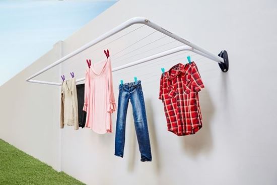 Retractaline. Swingline La Premier Double Folding Frame Clothesline
