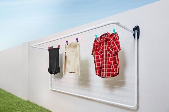 Retractaline. Swingline La Premier Double Folding Frame Clothesline
